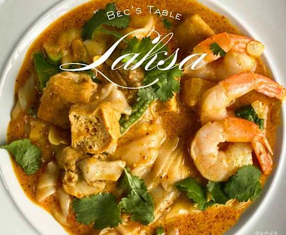 Bec's Table: Easy Chicken and Prawn Laksa - Cookidoo® – the official Thermomix® recipe platform